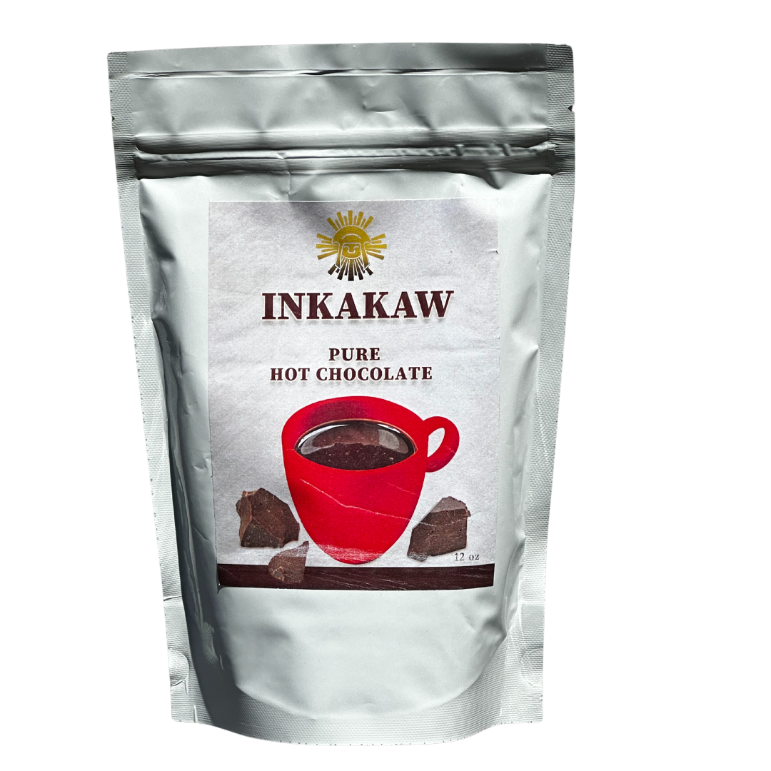 Pure Hot Chocolate 12oz/bag – Inkakaw & Chocolate San Jose Store